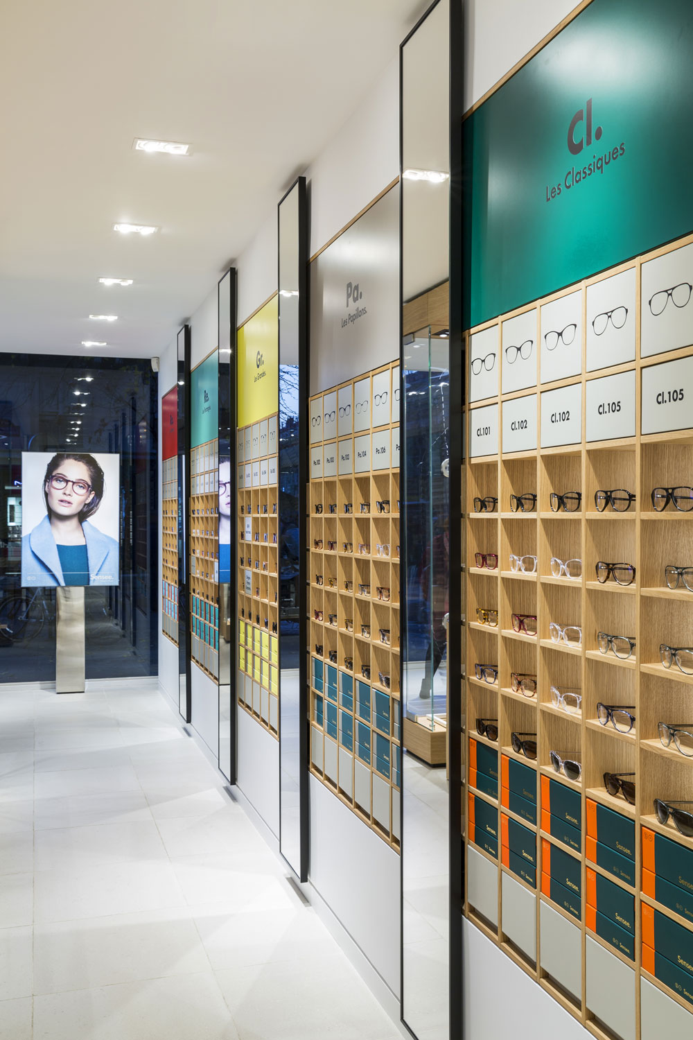 Sensee. Opticals new store concept