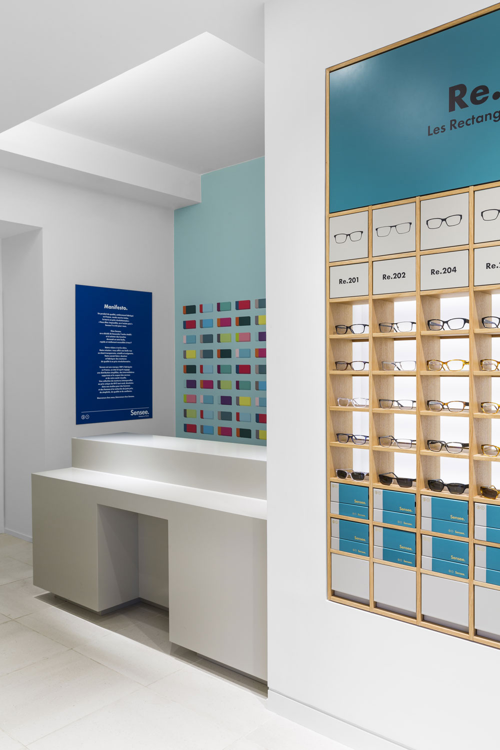 Sensee. Opticals new store concept